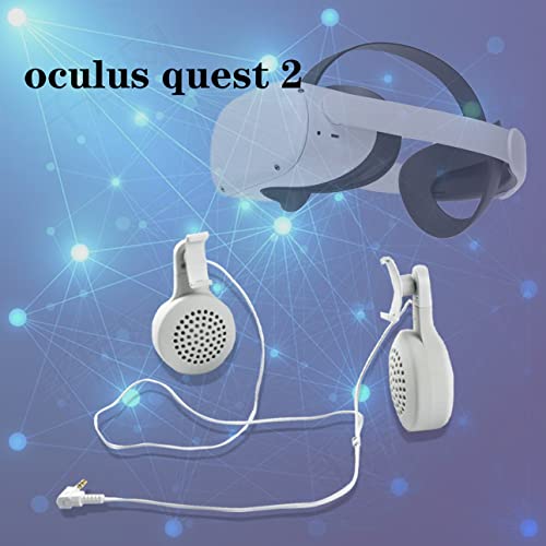 Gaming Headphones for Oculus Quest 2 Virtual Reality Glasses On-Ear Earbuds