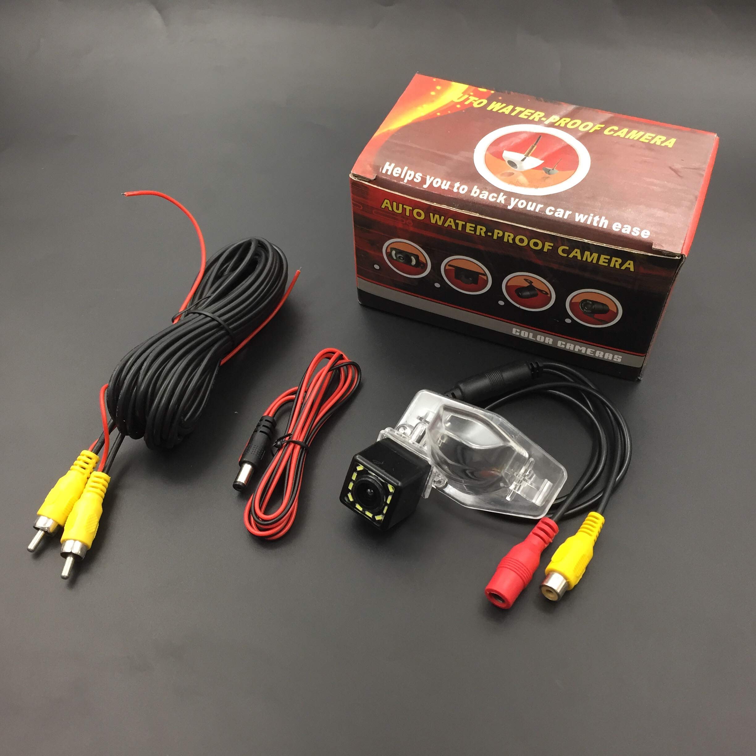 for Honda Odyssey/Crosstour/CR-V 2007~2010 Car Rear View Camera+12LED Back Up Reverse Parking Camera/Plug Directly