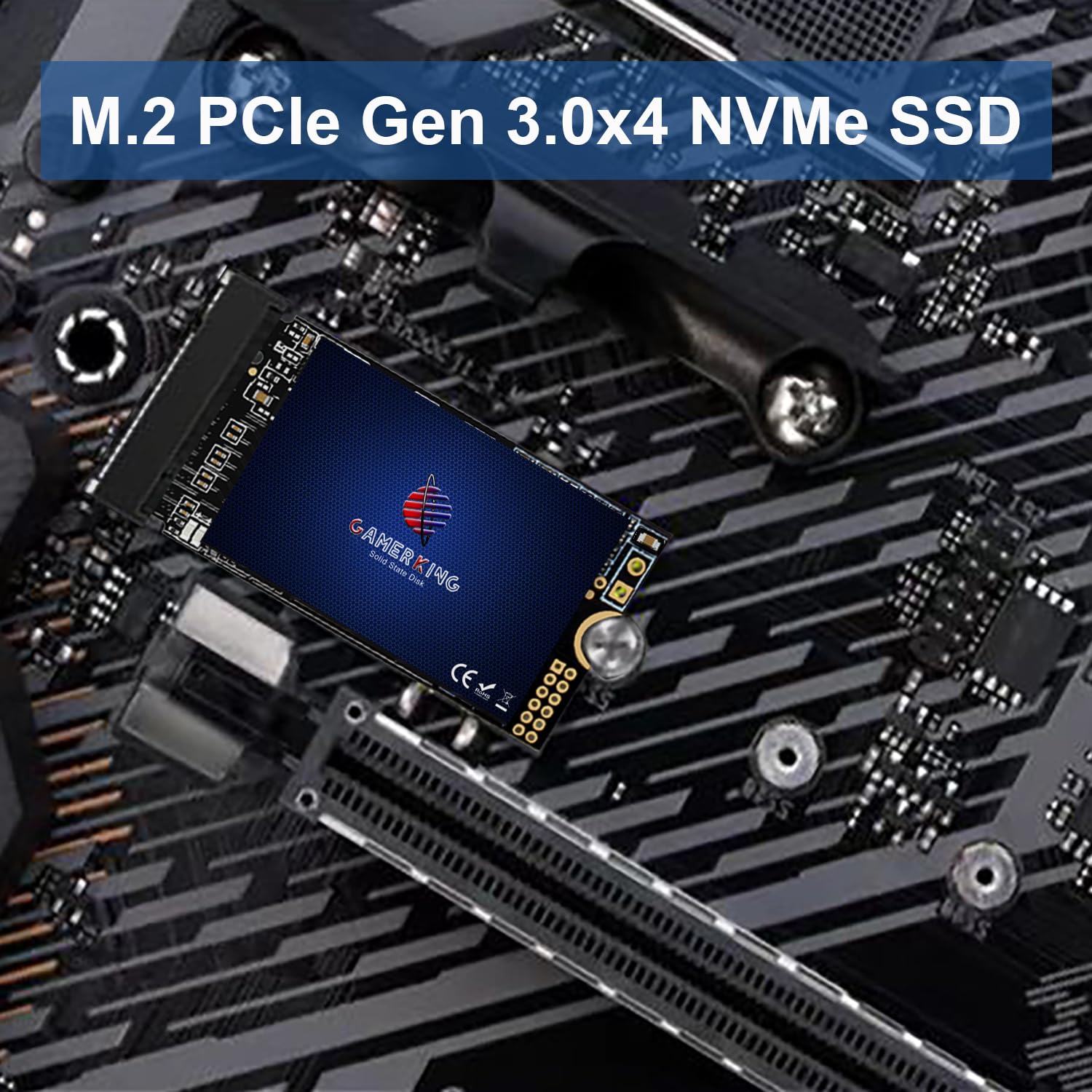 Gamerking SSD M.2 2242 512GB NGFF Internal Solid State Drive High Performance Hard Drive for Desktop Laptop SATA III 6Gb/s M2 SSD (512GB, M.2 2242)