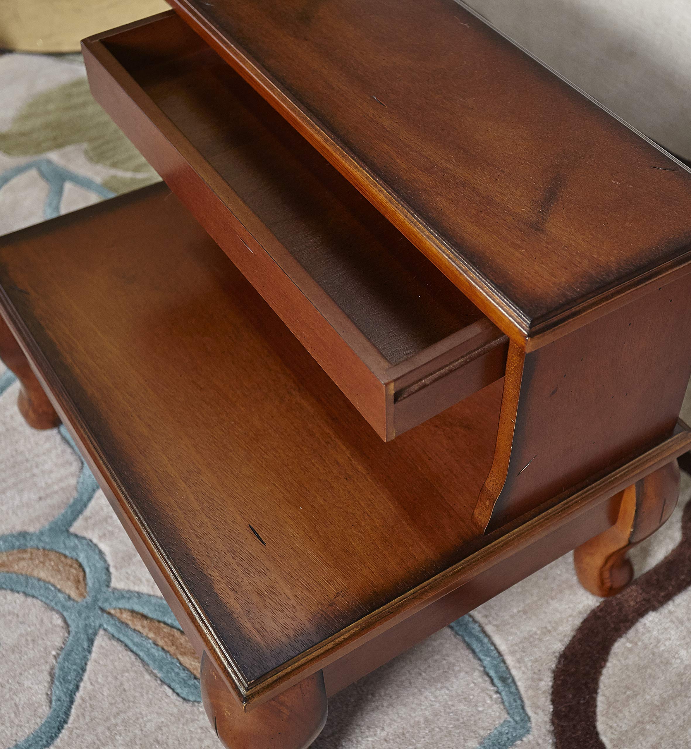 Powell Attic Cherry Bed Steps