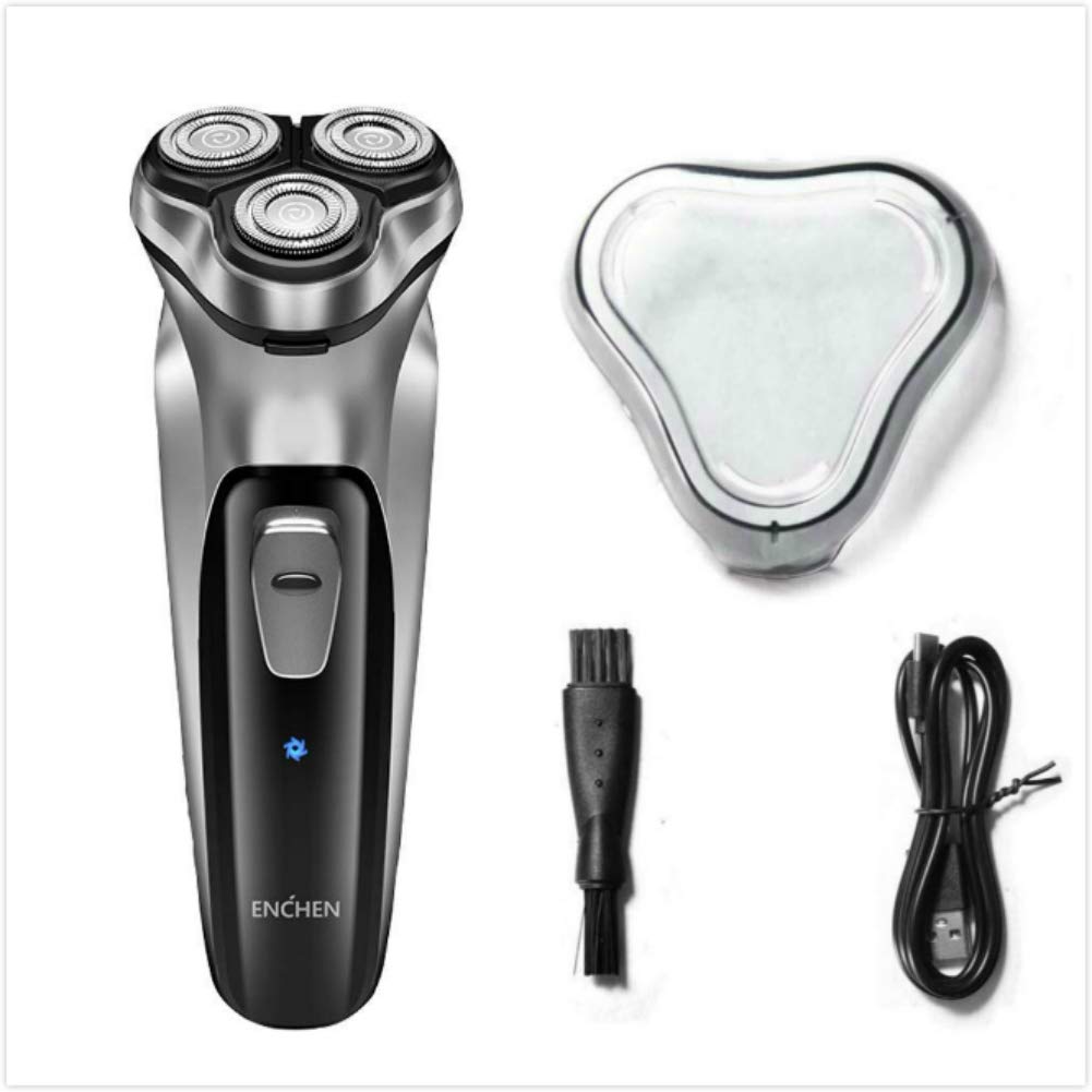 Enchen Blackstone 3D Electric Shaver Smart Control Blocking Protection Razor Washable Type-C Rechargeable Men