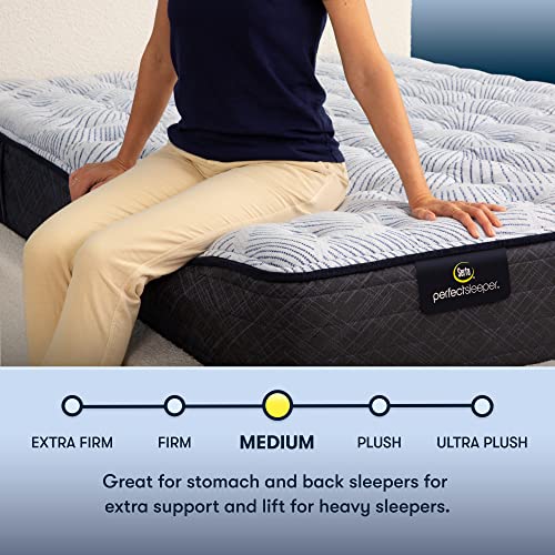 Serta Perfect Sleeper Enhanced 13.5" California King Mattress - Medium, Cooling Gel Memory Foam, Pocket Innersprings for Motion Isolation, Edge Support, CertiPUR-US Certified - Nurture Night