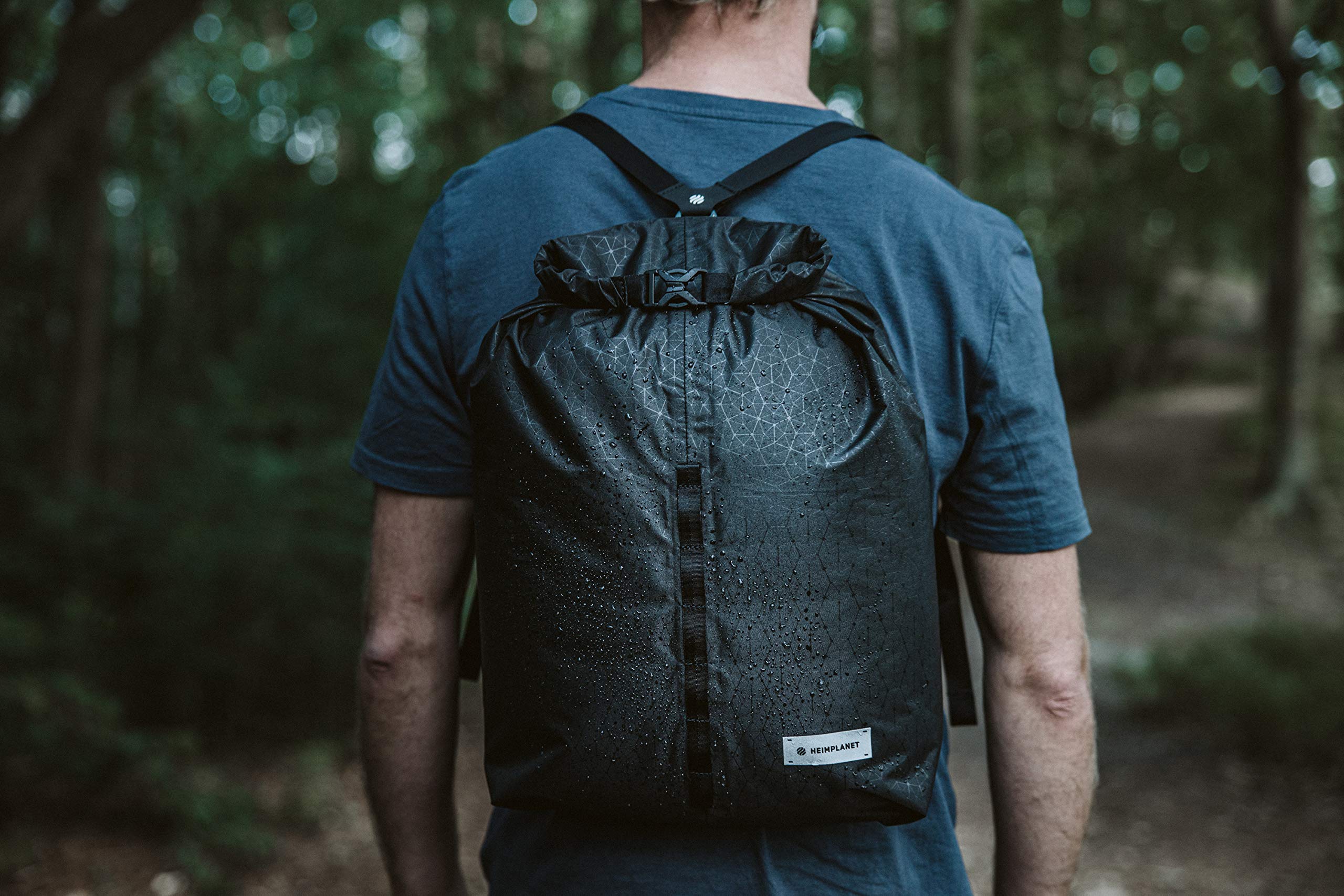 HEIMPLANET Original | HPT Carry Essentials - KIT BAG 14L | Waterproof dry bag with adjustable and removable shoulder straps | Small packing size | Supports 1% for The Planet