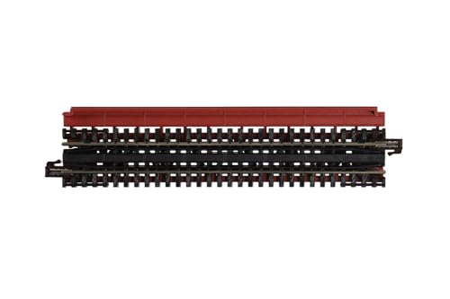 N 124mm 4-7/8" Deck Plate Girder Bridge, Red