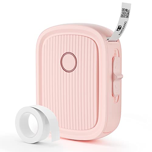paperang Label Makers Machine, 0.6 Inch Rechargeable Mini Labeler,Portable Bluetooth Wireless Label Printer Handheld, Multiple Templates Inkless for Phone Office Home Organization
