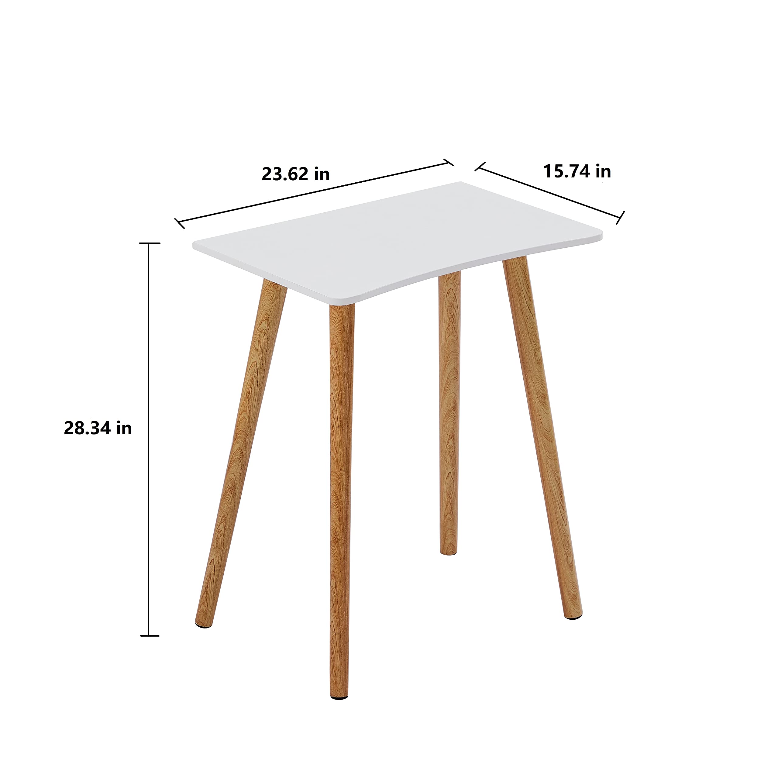 Ellennice Dressing Table-Makeup Vanities Home Office Console Wooden Writing Desk Laptop Desk Simple Desk Can Be Used As Computer Desk/Study Desk/Writing Desk/Game Table/Dressing Table (White)