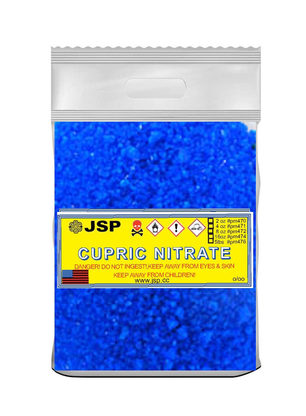 JSP Cupric Nitrate 2 oz