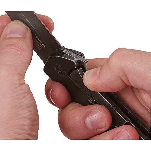 Milwaukee Electric Tool 48-22-1997 2.5" Hardline Smooth Blade Pocket Knife, Plastic, 1" x 9.25" x 3.9"