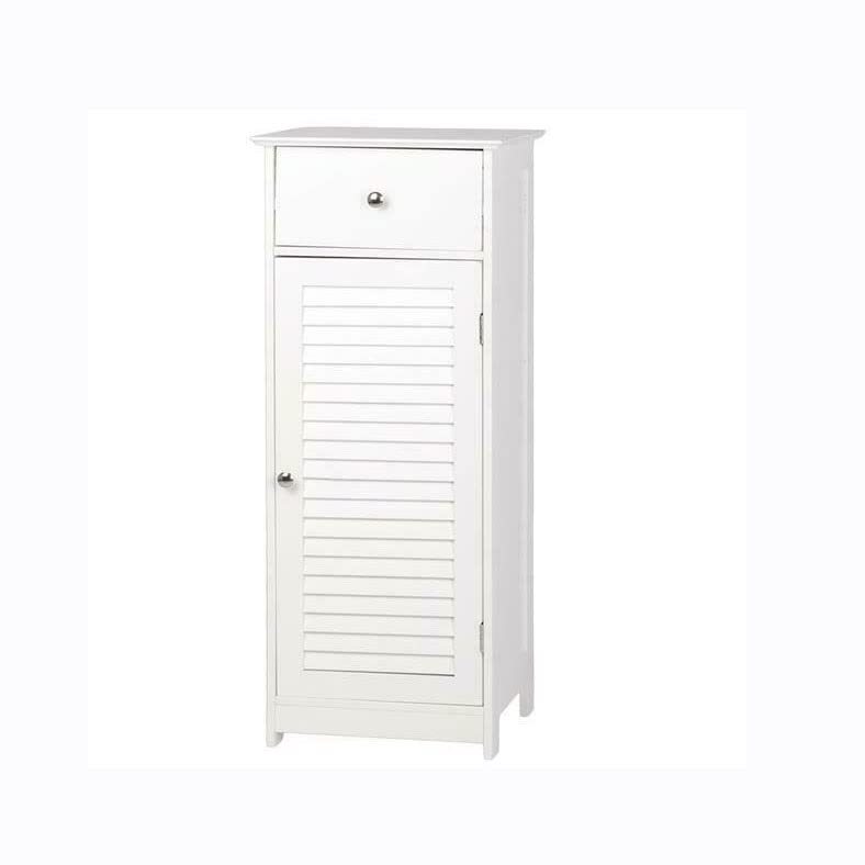Nightstand Bedside Table Drawer Cabinet Floor Cabinet Bathroom Storage Cabinet Freestanding Bedroom Dresser Chest Drawer Simple One Door And One Drawer Design Easy To Assemble Storage Tower Dresser