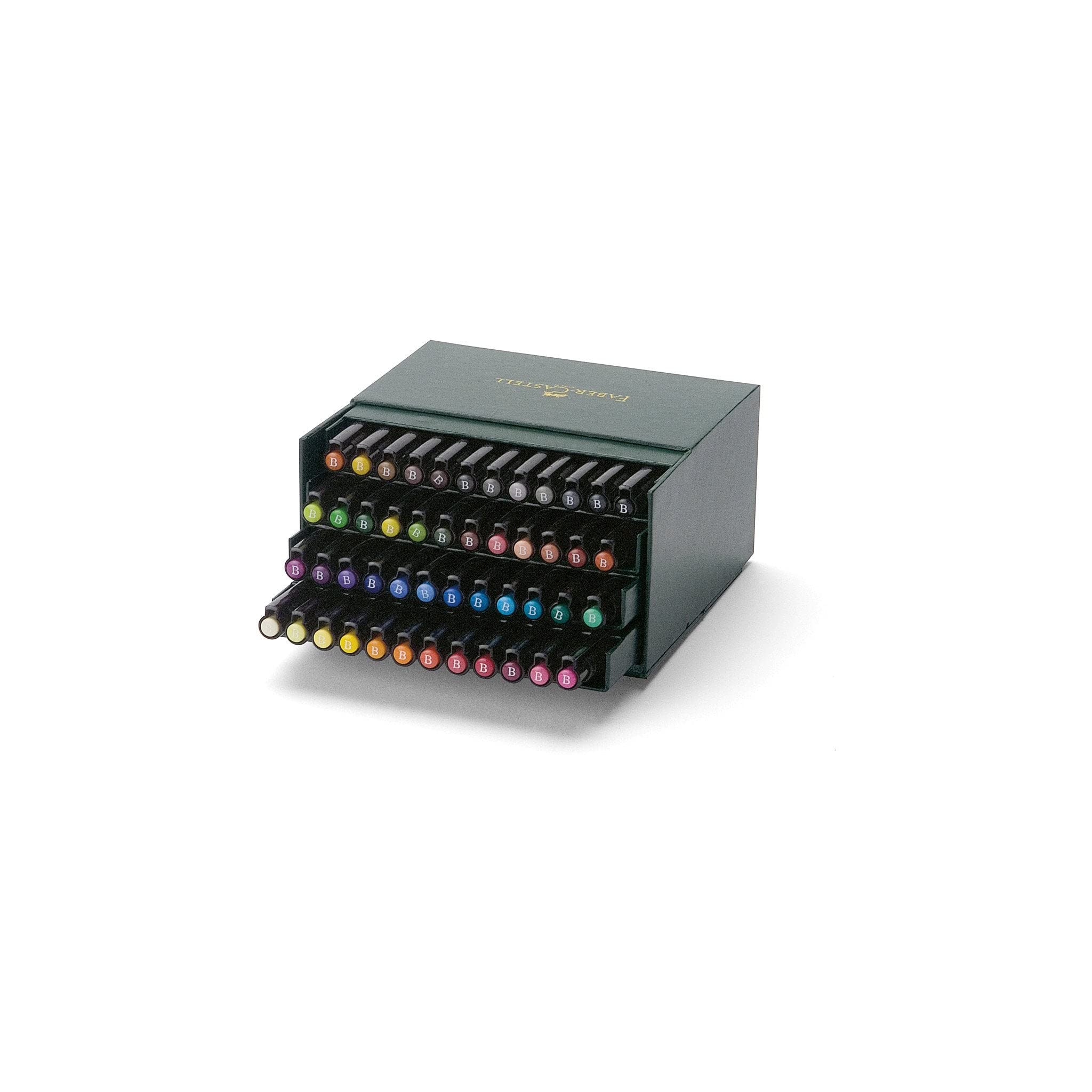 FABER-CASTELL Pitt Artist Brush Pens (48 Pack), Multicolor