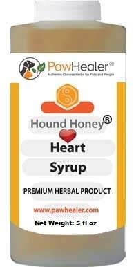 PawHealer Hound Honey®: Heart Syrup Herbal Remedy for Dog's Cough - 5 fl oz - Suppressant - Herbal Remedy - Gagging & Wheezing Due to Heart Condition