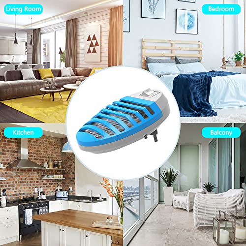 Indoor Insect Trap,Bug Zapper Indoor Plug-in Mosquito Killer Trap Zapper for Mosquito, Gnat, Moth, Fruit Flies (4 Pack)