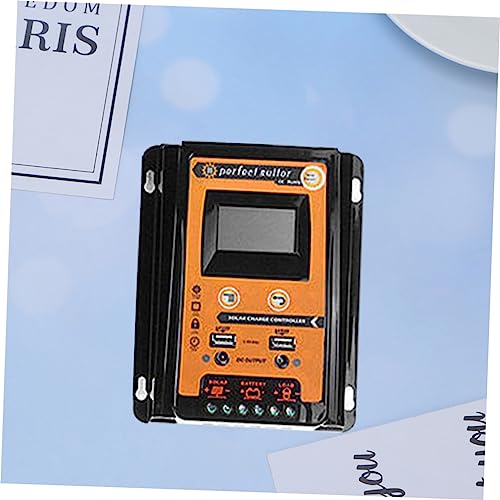 GANAZONO Solar Charge Regulator Solar Controller Electric Generator Dynamo Solar Charge Controller Solar Regulator Charge Controller Solar Charge Battery dyna-GRO 70a USB Lithium Battery
