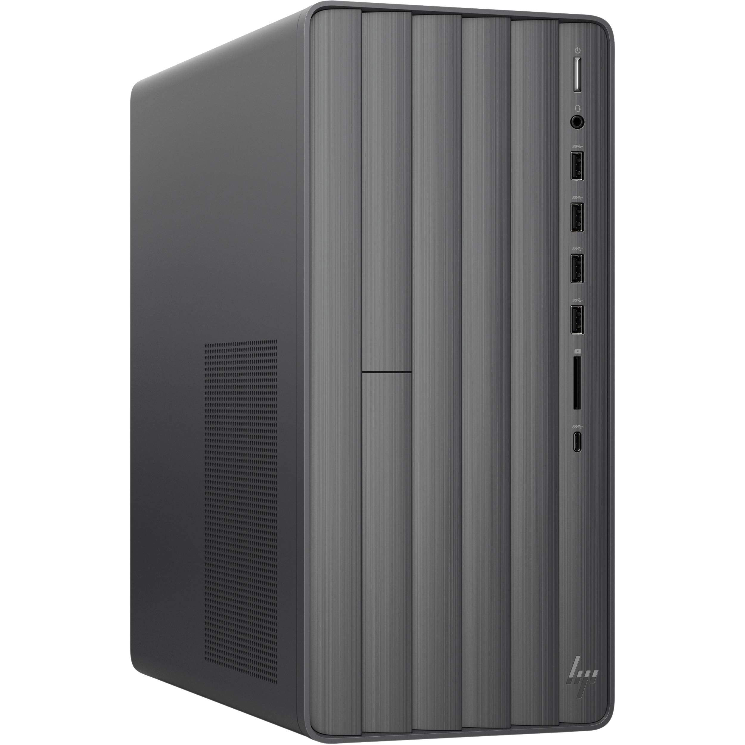 HP Envy TE01-1150xt Home & Business Desktop (Intel i7-10700 8-Core, 32GB RAM, 1TB PCIe SSD + 1TB HDD, Intel HD 630, WiFi, Bluetooth, 4xUSB 3.1, 1xHDMI, SD Card, Windows 11 Home)