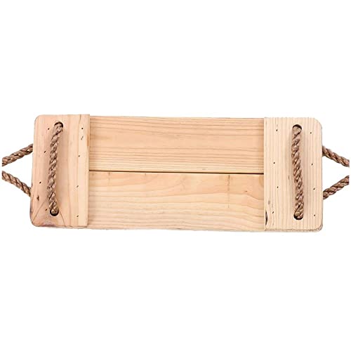 Versatile Wooden Swing for Indoor/Outdoor Play - Perfect Accessory for Playground Equipment or Patio Relaxation - Ideal for Adults & Kids Alike
