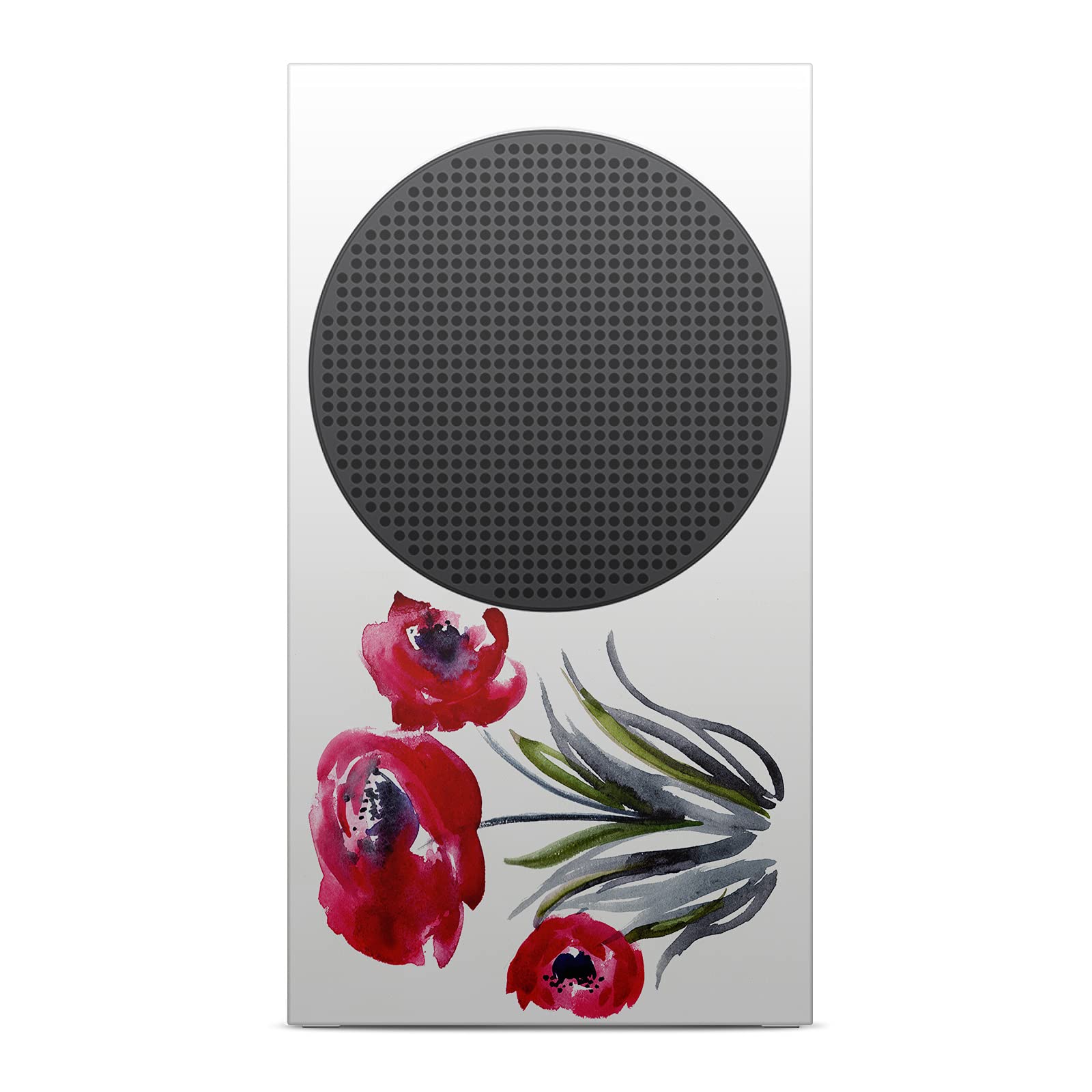 Head Case Designs Officially Licensed Mai Autumn Red Flowers Art Mix Vinyl Sticker Gaming Skin Decal Cover Compatible with Xbox Series S Console and Controller Bundle
