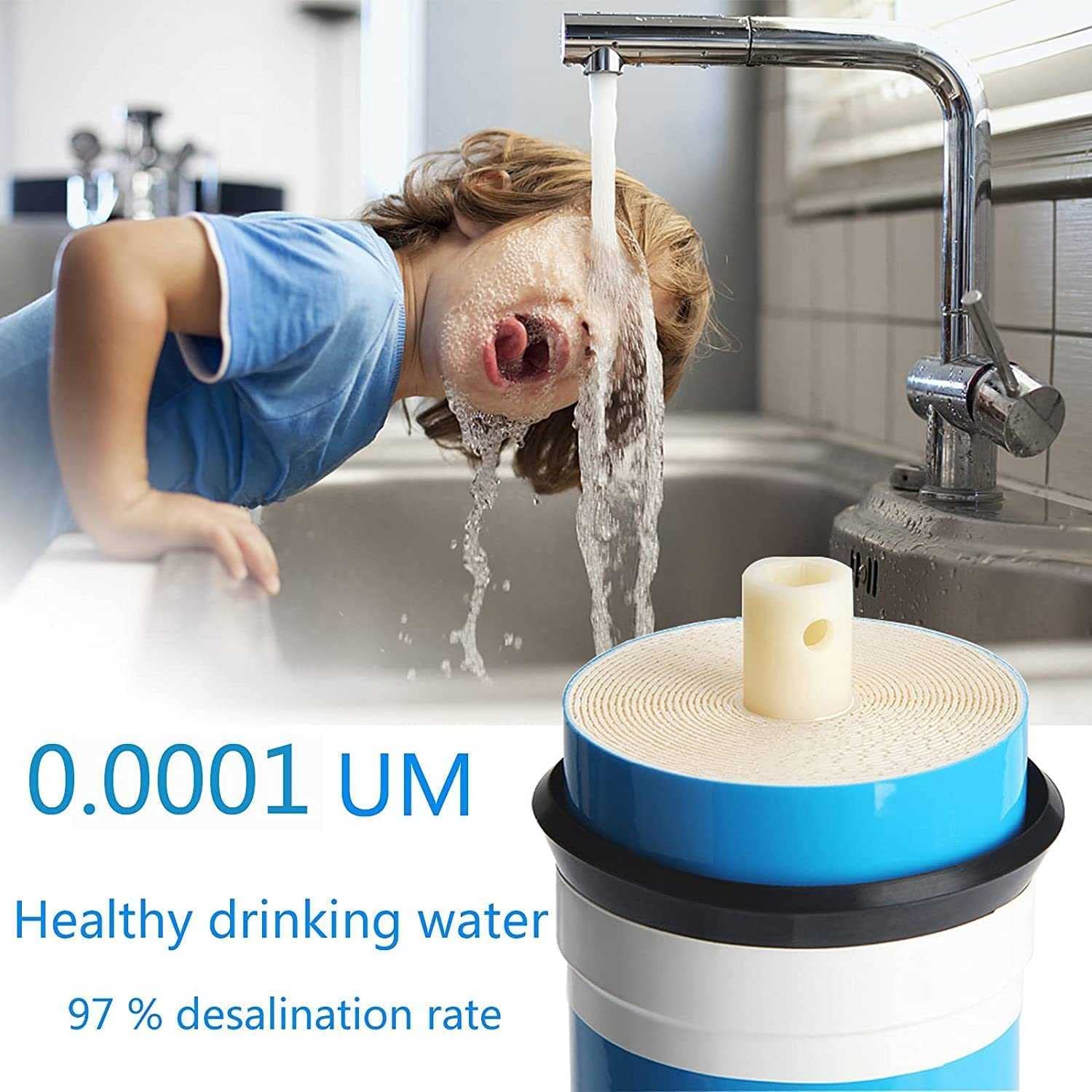 INKIB 3012-400g Replacement Filter Filtration System 400G Water Purification Ro Membrane Anti-Drying Membrane Purification Membrane