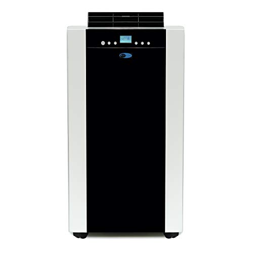 Whynter ARC-14SH 14,000 BTU (9,200 BTU SACC) Dual Hose Portable Air Conditioner and Portable Heater with Dehumidifier and Fan for Rooms Up to 500 Square Feet, Platinum/Black, AC Unit + Heater