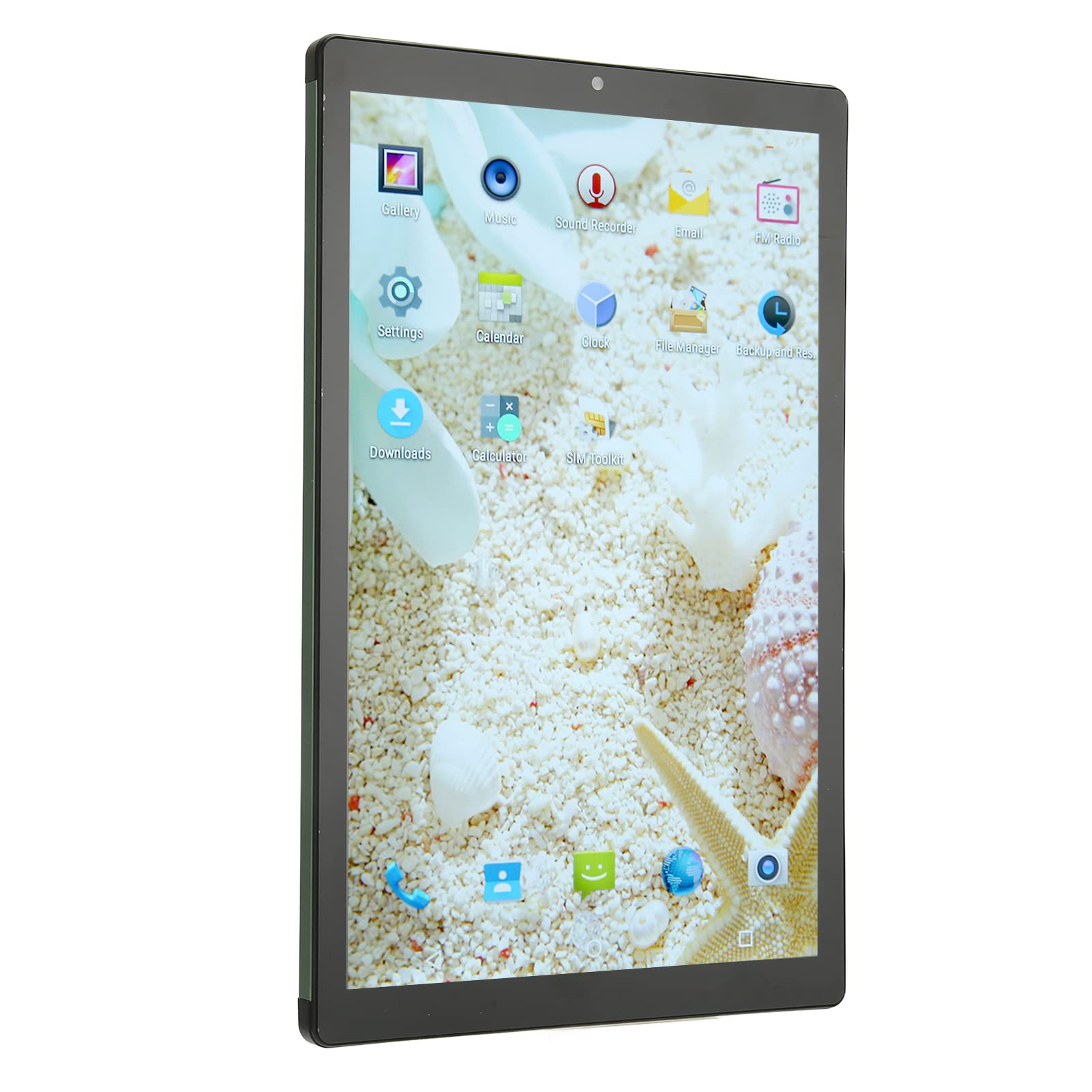 LEYT 10.1 Inch Tablet 1920x1080 IPS Screen MT6753 Octa Core 6G RAM 128G ROM 100-240V Travel Tablet (US Plug)