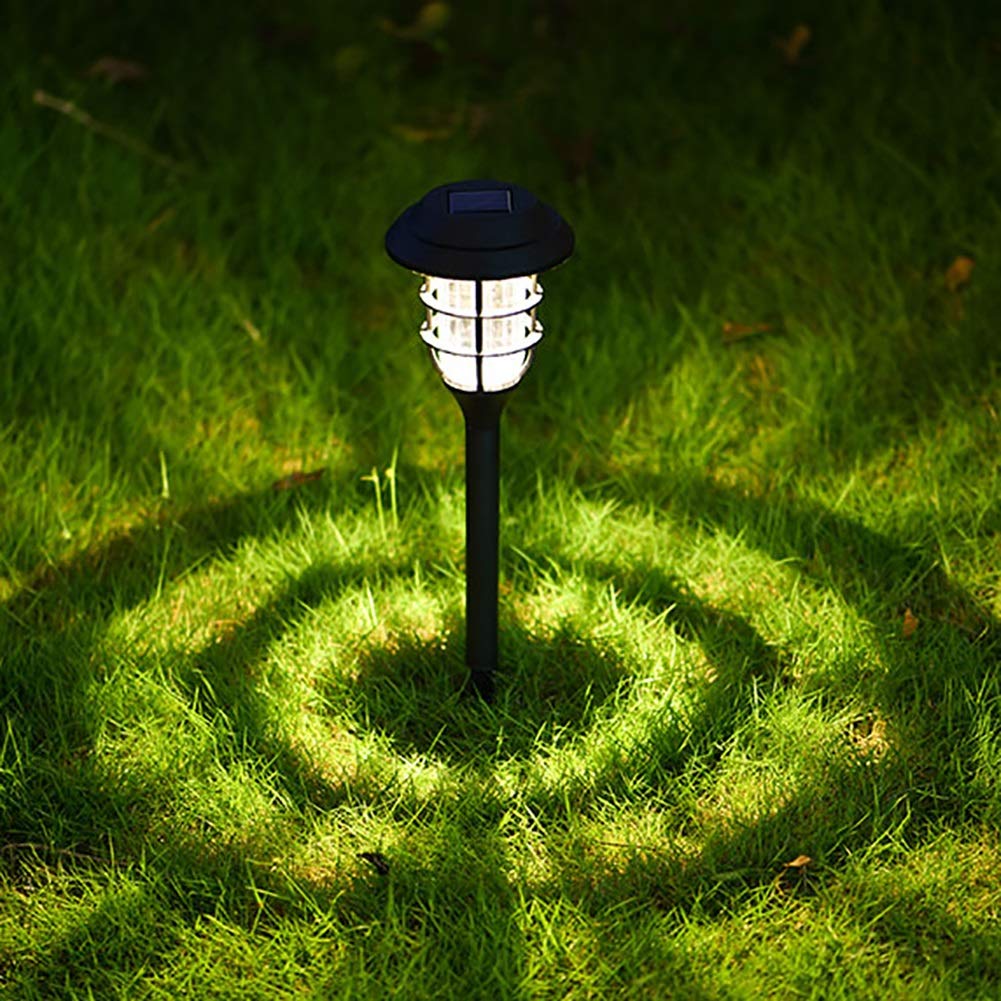 Garden Post Light Pathway Lamp Solar Garden Lights,Solar Lights Outdoor,Home LED Solar Waterproof Garden Decoration Lawn Street Lamp, Suitable for Courtyard, Garden