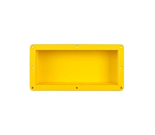 Uni-Green Shower Niche Inside Dimension 14" × 6" × 4" for Foot Rest and Soap Holder recessed wall niche insert, Built In Shower Shelf and Tileable Niche for Shower Shaving.