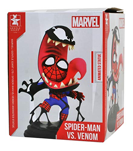 DIAMOND SELECT TOYS Marvel Animated Venom & Spider-Man Statue,Multicolor,5 inches