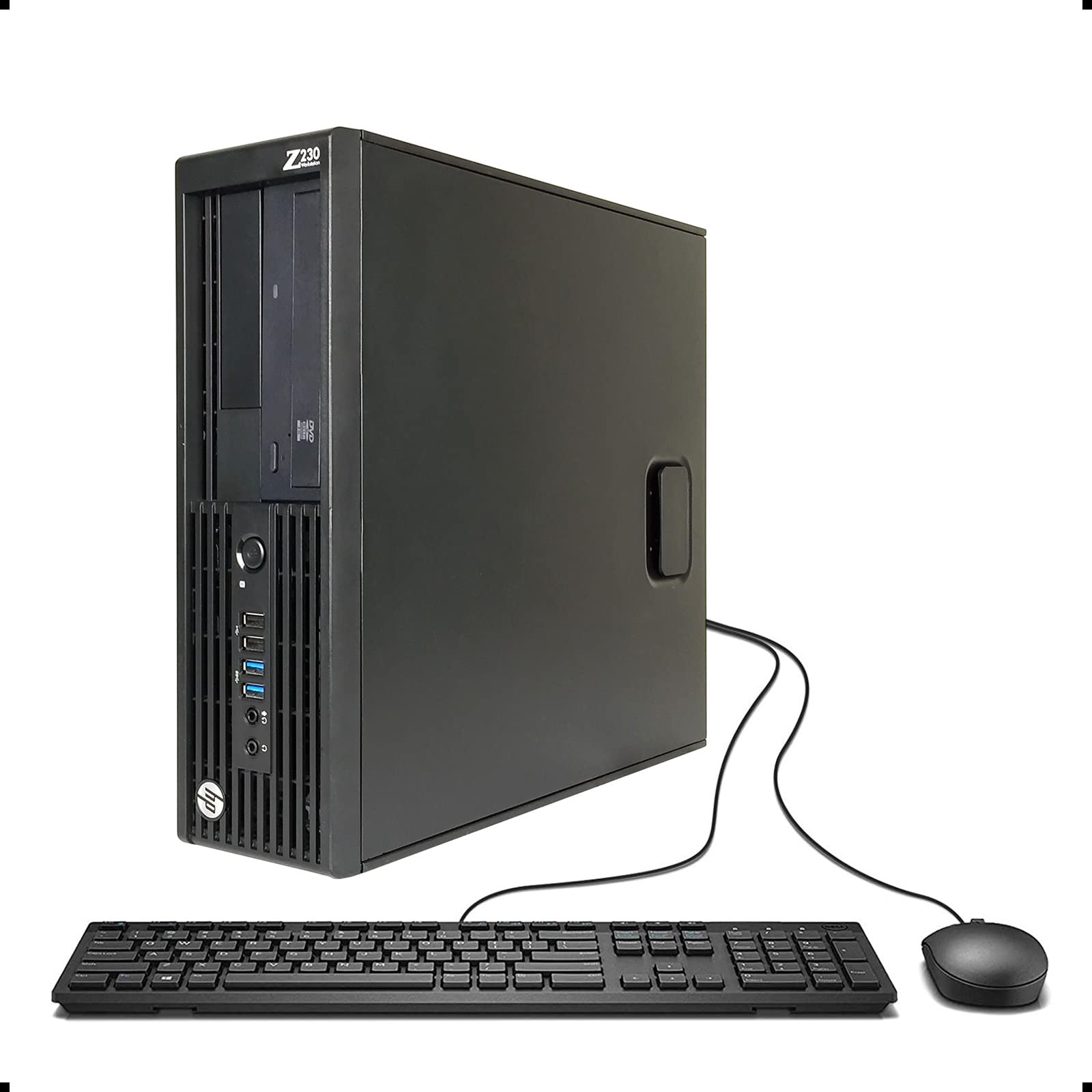 HP Z230 SFF Desktop Computer PC, Intel Quad Core i7-4790 up to 4.0GHz, 32G DDR3, 1T HDD, WiFi, BT, 4K Support, DP, Windows 10 Pro 64 Bit-Multi-Language Supports English/Spanish/French (Renewed)
