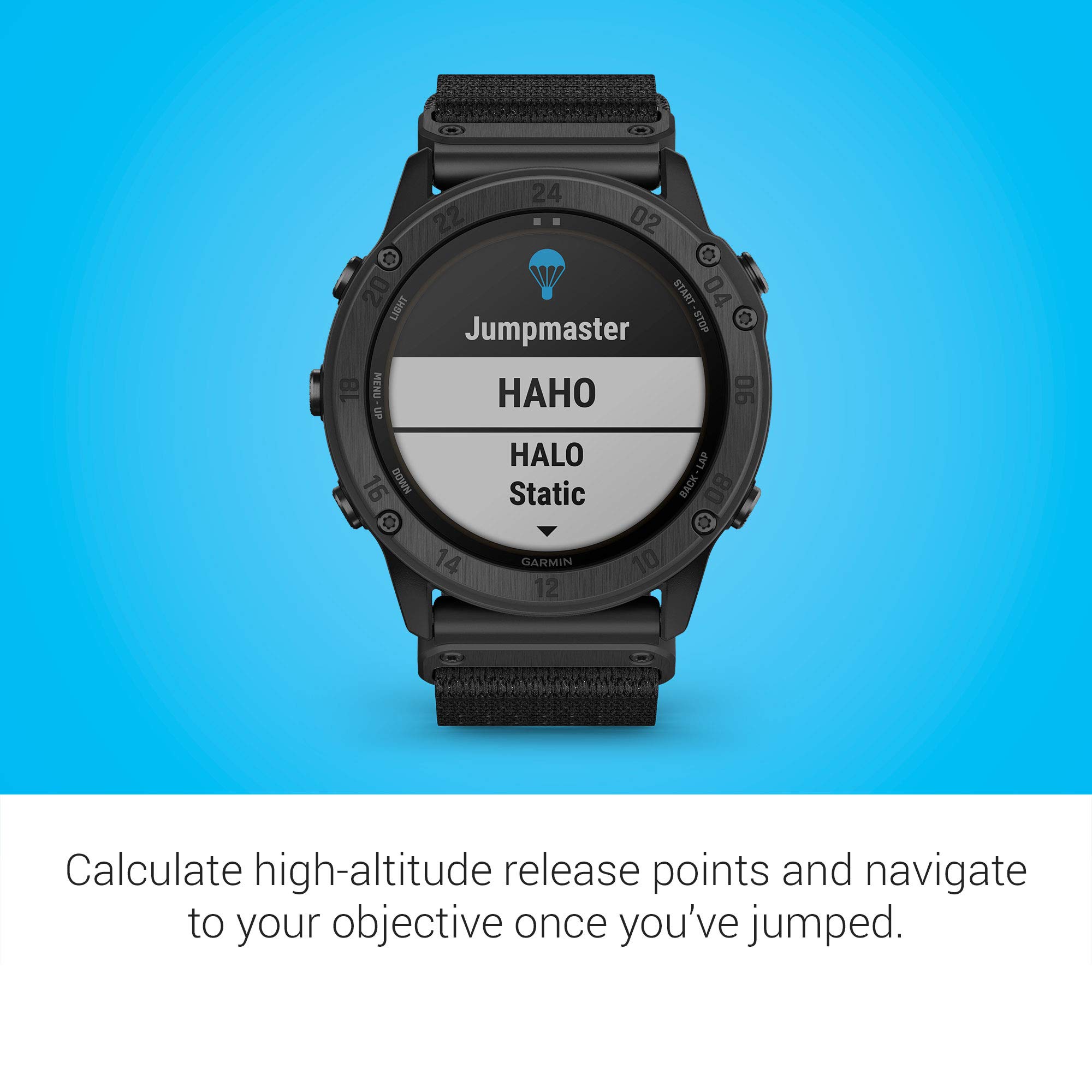Garmin tactix Delta Solar, Specialized Tactical Watch with Solar Charging Capabilities, Ruggedly Built to Military Standards, Night Vision Compatibility, Black