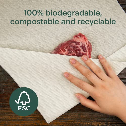 ๐ช๐๐ก๐ก๐๐ฅ ๐ฎ๐ฌ๐ฎ๐ฏ* Bamboo Paper Towels - Kitchen Paper Towel w/ 6 x 2-Ply Kitchen Rolls - Washable Paper Towels for Kitchen, Absorbent Towel Kitchen Roll - Biodegradable, Plastic and Chemical Free