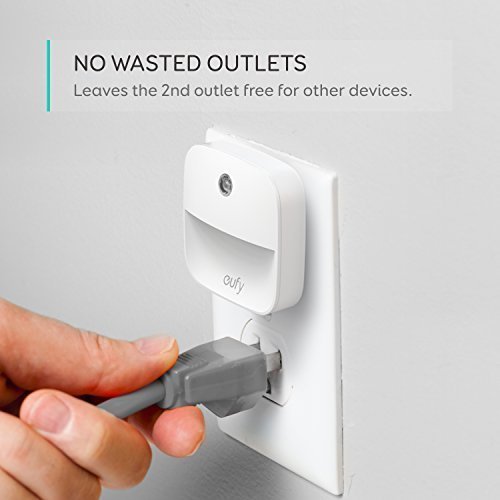eufy Lumi Plug-in Night Light (4pack) Lumi Stick-On Night Light, 2nd Generation