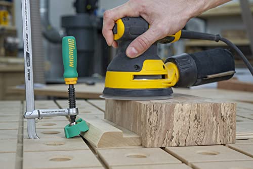 MICROJIG Matchfit DVC-850AP 2-In1, Track And In-Line Dovetail Clamp, Green