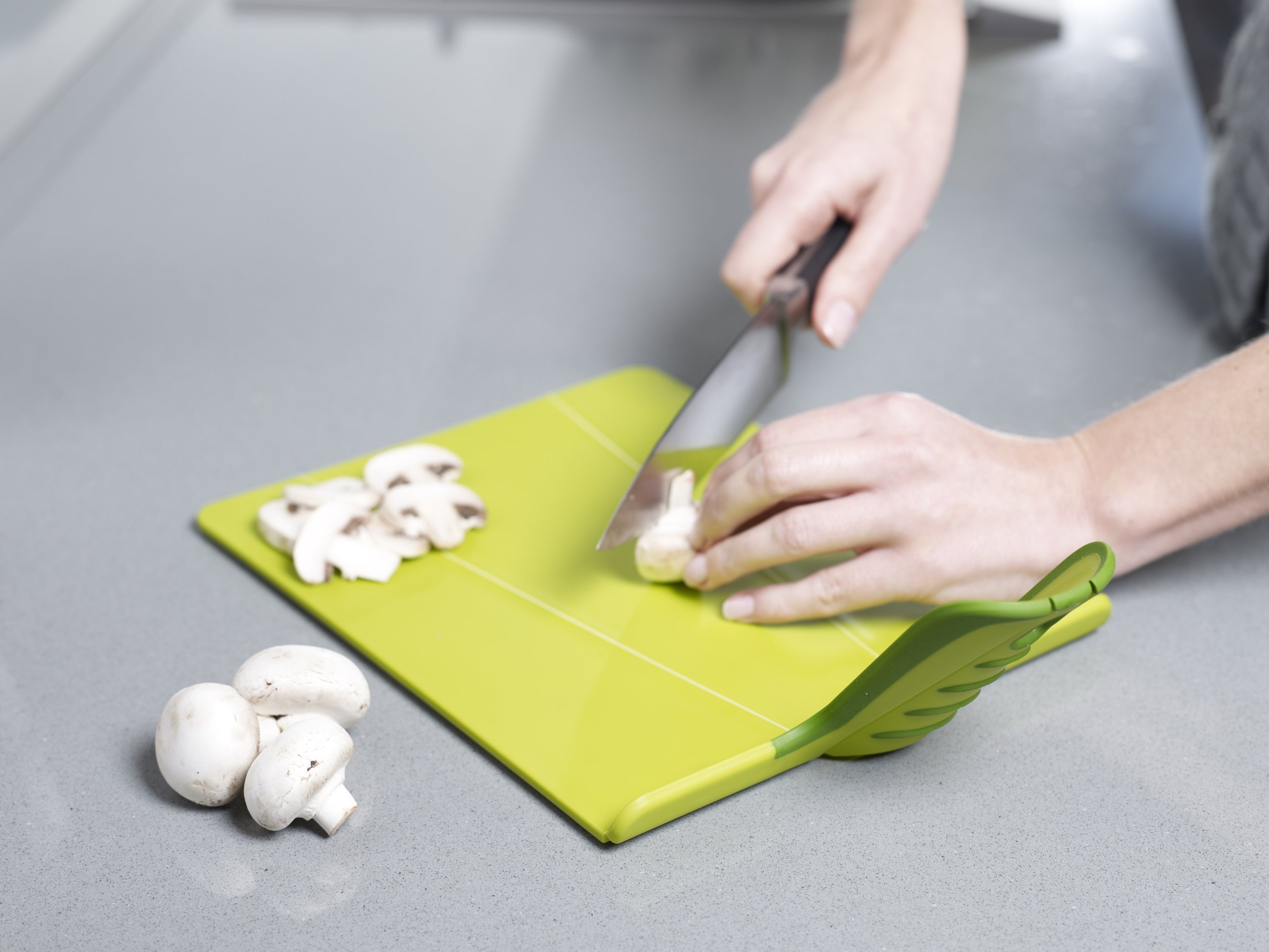 Joseph Joseph Chop2Pot Plus Chopping Board, Eggplant