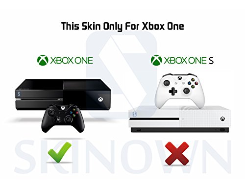 SKINOWN Golden Skin Gold Sticker Vinly Decal Cover for Xbox One(XB1) Console and 2 Controller with 1 Kinect Skins