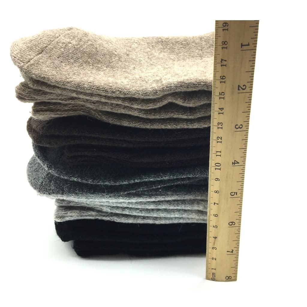 JIESEING 5 Pairs/Lot Thick Socks Men Winter Warm Cashmere Breathable Socks Male Meias