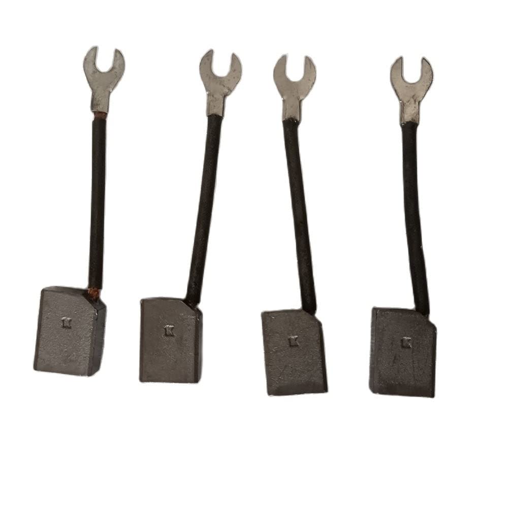 JWDAWN 4Pcs Single Wire Motor Carbon Brush Graphite Brush 16 * 25 * 28 16x25x28 mm for Electric Forklift Pallet Truck Stacker Motor Accessories