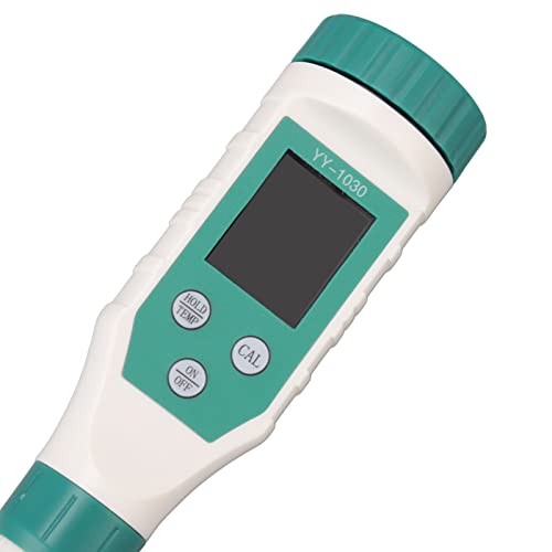 Jeanoko Bluetooth PH Meter, LCD Display Digital PH Tester Wireless Connectivity IP67 Waterproof Backlit Display for Baby Food Supplement for Cosmetics