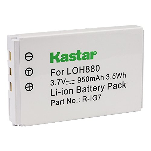 Kastar LOH880 Battery for Logitech R-IG7, Harmony One Harmony 720 850 880 885 880 Pro 890 Pro 900 Logitech 190304-0000 815-000037 AVL300s K43D M36B M41B 866165 866145 866207 AVL300 MCC AV100