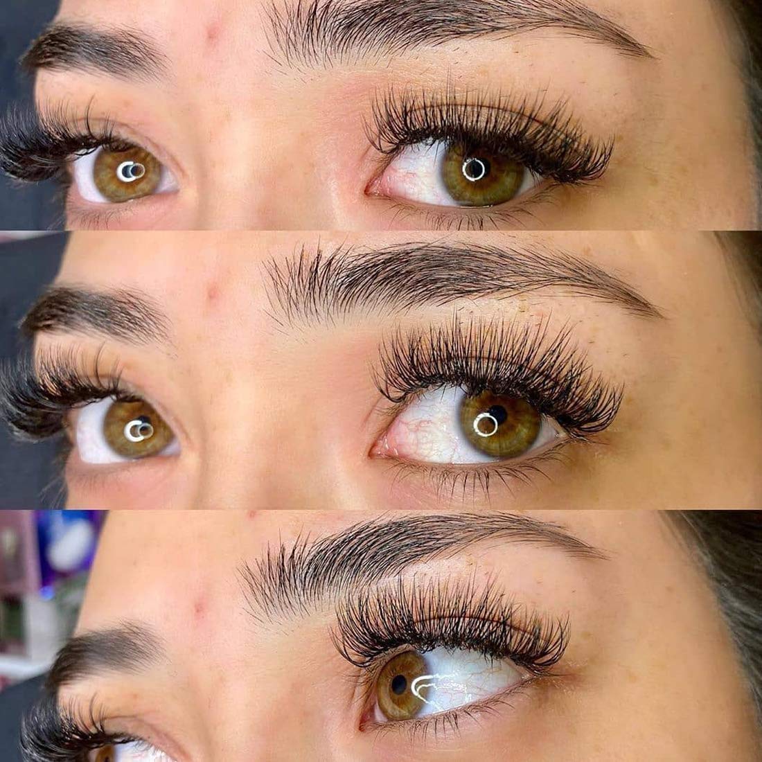 EMEDA Premade Fans Eyelash Extensions 5D Mix Tray 9-15mm Premade Volume Eyelash Extensions 0.07mm C Curl Hand Made Short Stem Mega Pre Made Fanned Volume Lash Extensions (5D 0.07 C 9-15mm Mixed)