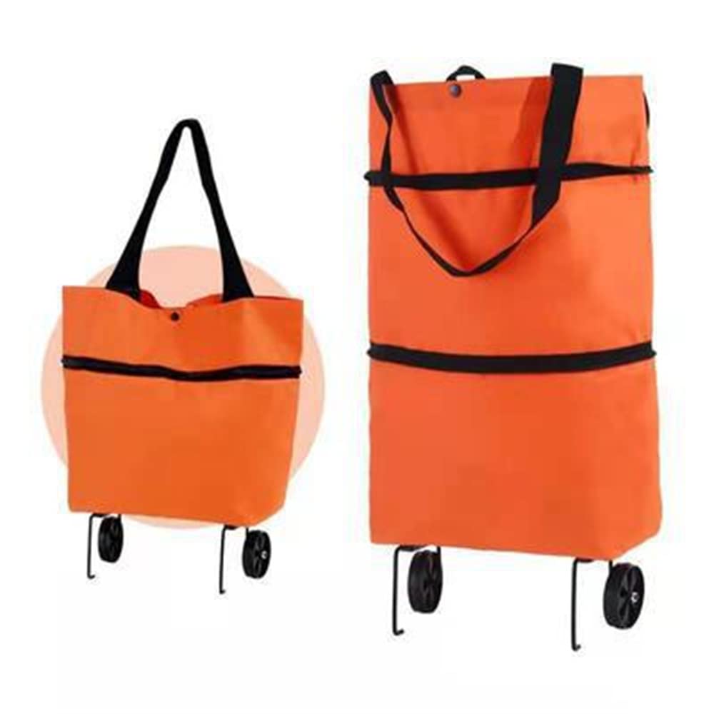 Lightweight Stair Climbing Cart with Wheel Aluminum Folding Utility Rolling Handtruck Bag