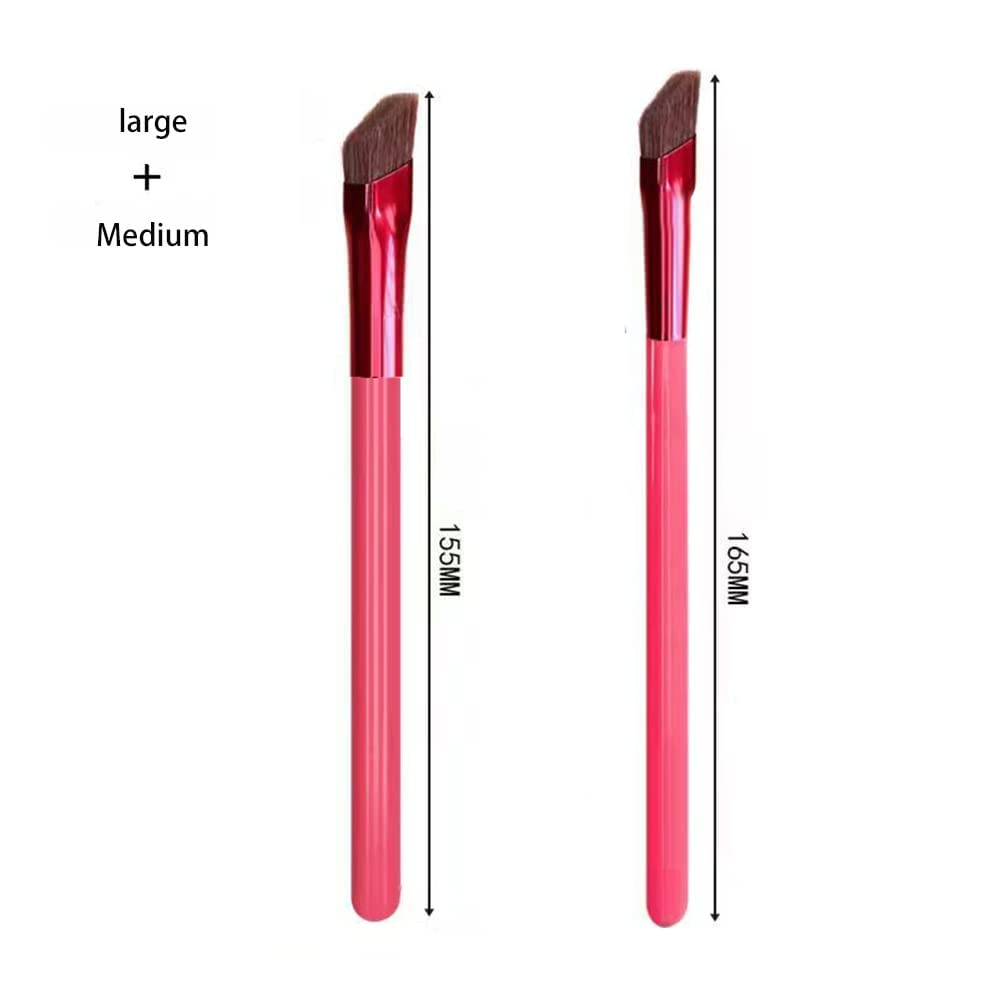 HYOIIO Eyebrow Brush Professional Eyebrow Brush Multi Function Eyebrow Brush Three-dimensional Concealer Makeup Brush Angled Eyebrow Hairline Brush