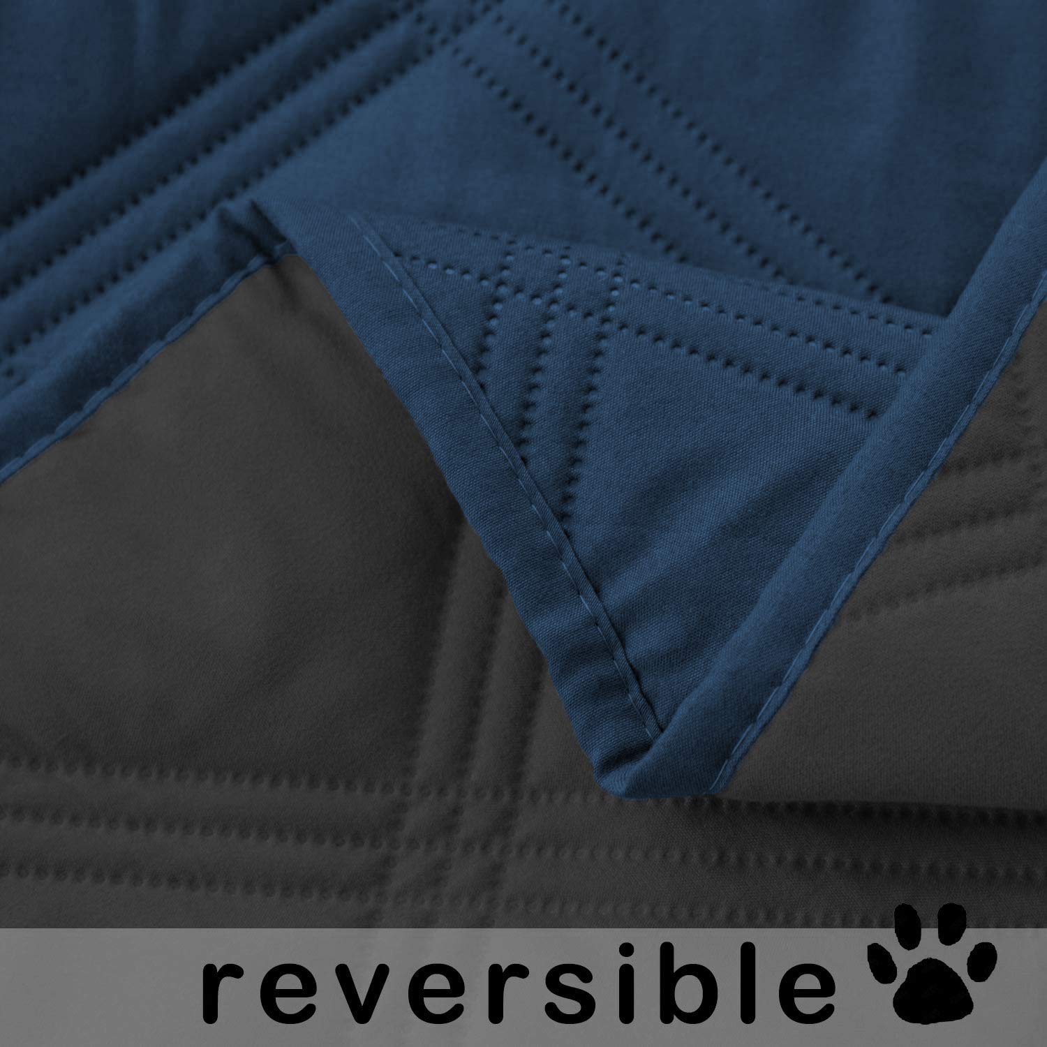 SUNNYTEX Waterproof & Reversible Dog Bed Cover Sofa, Couch Cover Furniture Protector for Pets(68 * 82")