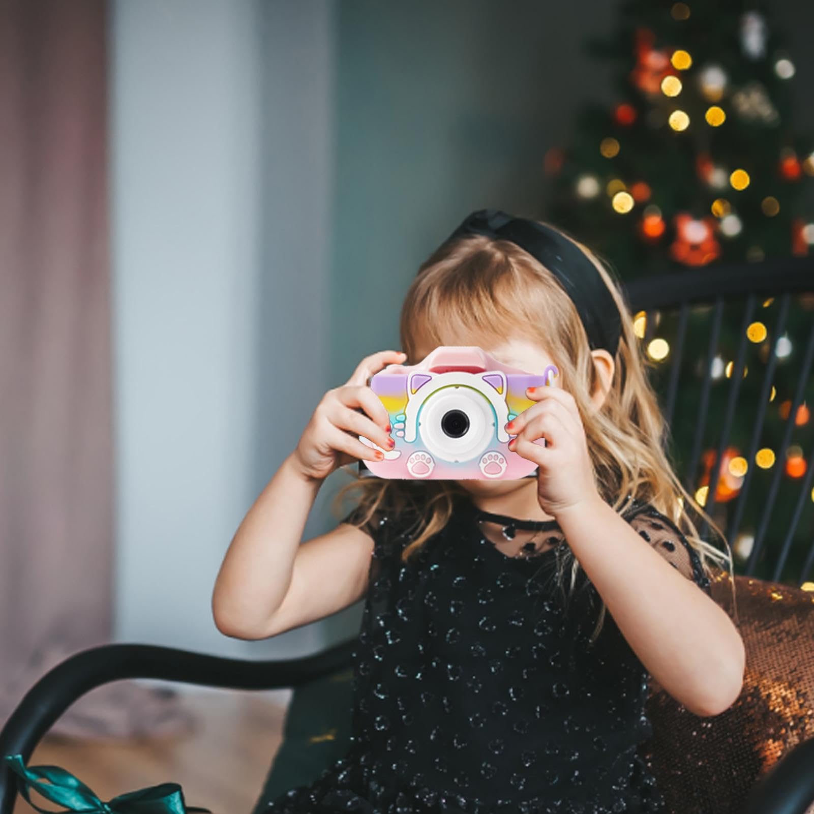 Digital Camera Kids, Kids Toy Camera, Capture Digital Camera, Portable Mini Camera, Light Weight Small Kids Camera, Multifunction Camera, Children Dual Camera with 1080p Video, Toy Camera for Kids