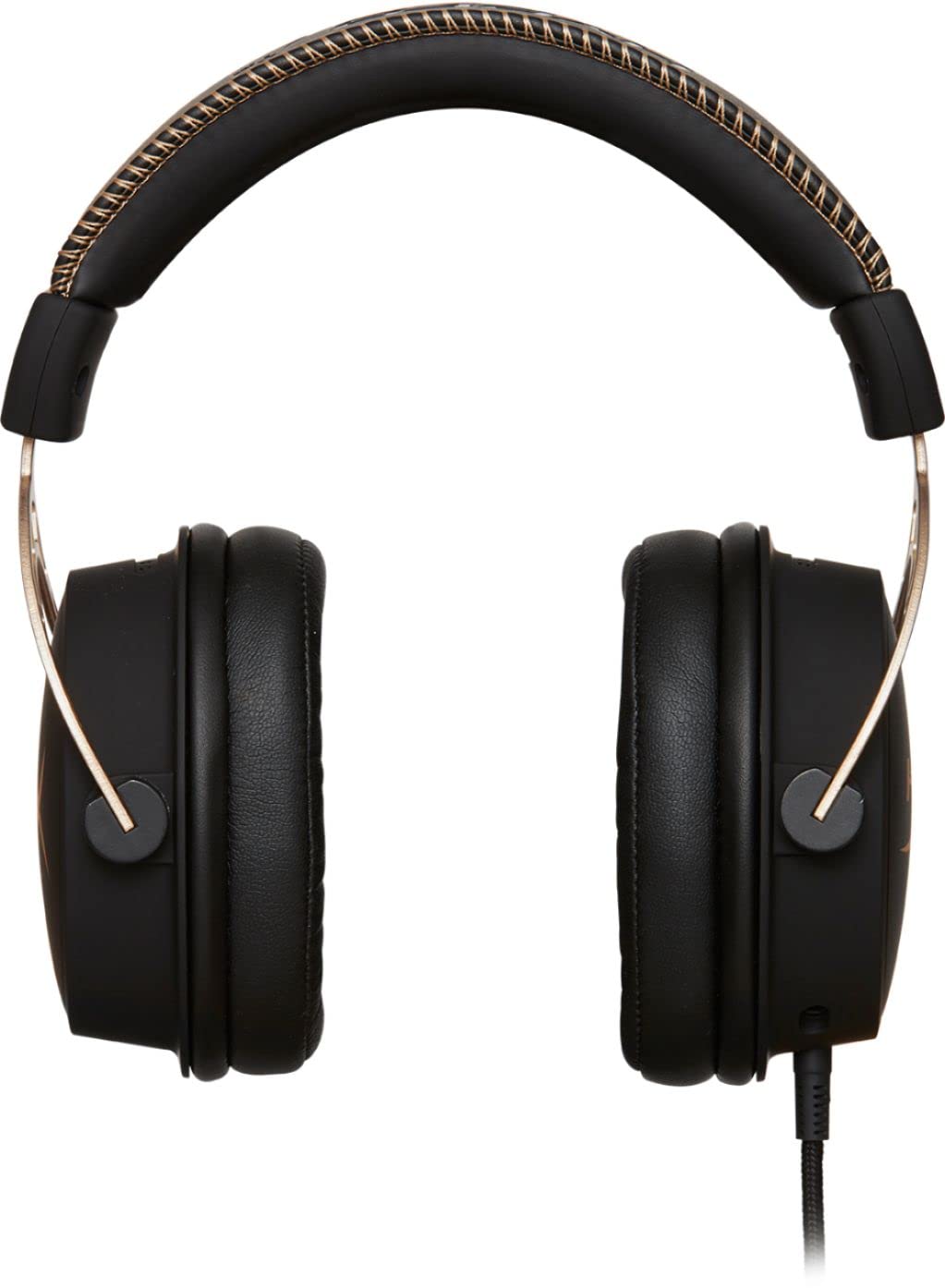 HyperX Cloud Alpha Gold Gaming Headset - Works with PC, PS4, PS4 PRO, Xbox One, Xbox One S (HX-HSCA-GD) (Renewed)