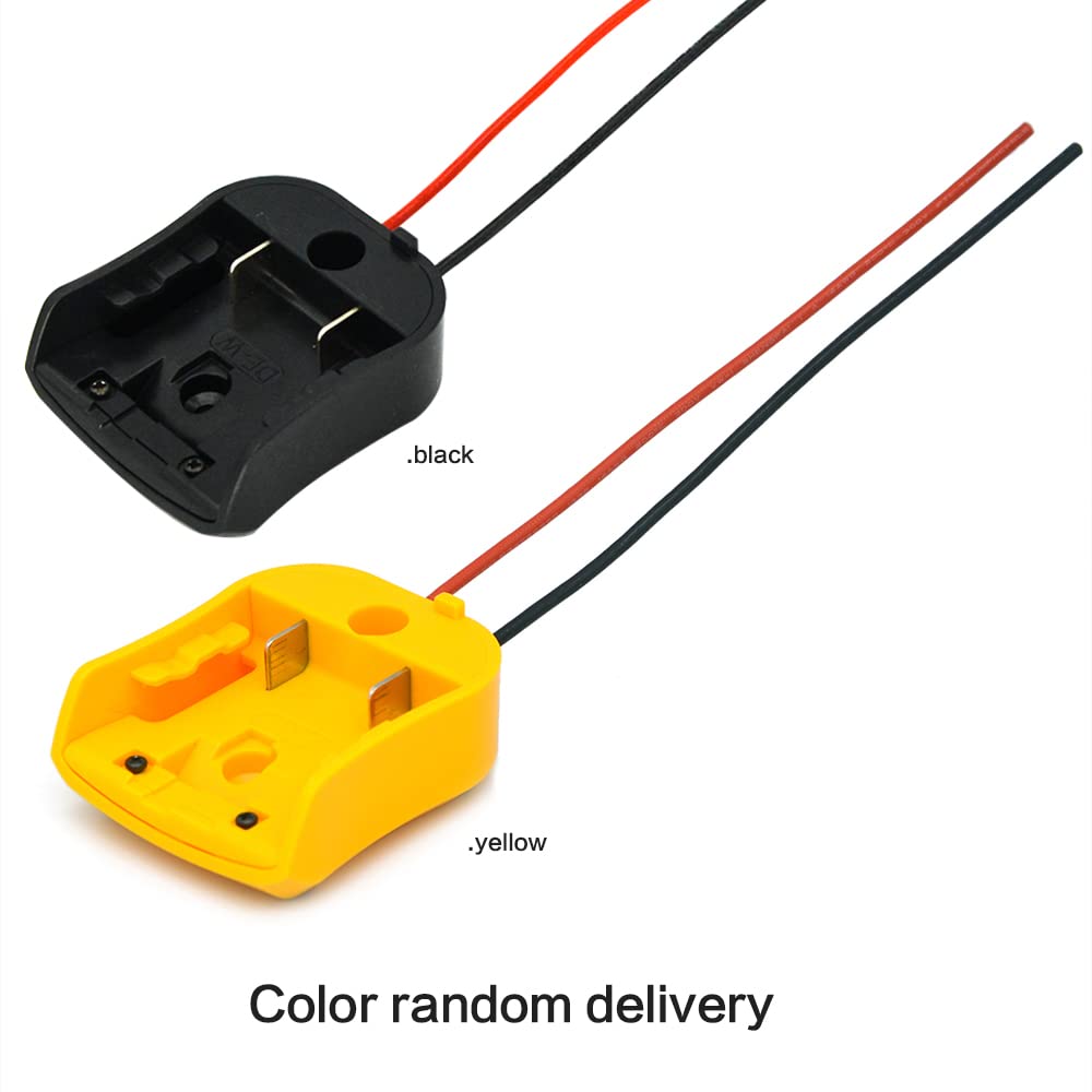 IRONFACE Adapter for DEWALT 12v Max Battery, Power Connector,Power Tool Battery Converters,Color Random(Black or Yellow)