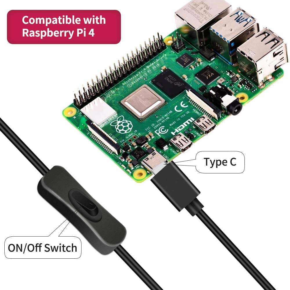 GeeekPi Raspberry Pi 4 4GB Kit with Retro Gaming Nes4Pi Case, 5V 3.6A Power Supply, 32GB Card, HDMI Cable and Card Reader (4GB RAM)