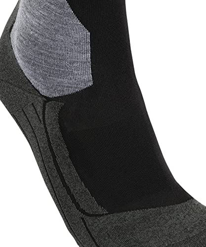 FALKE Women Standard SK6 W KH, Black (Black-Mix 3010), 9.5-10.5