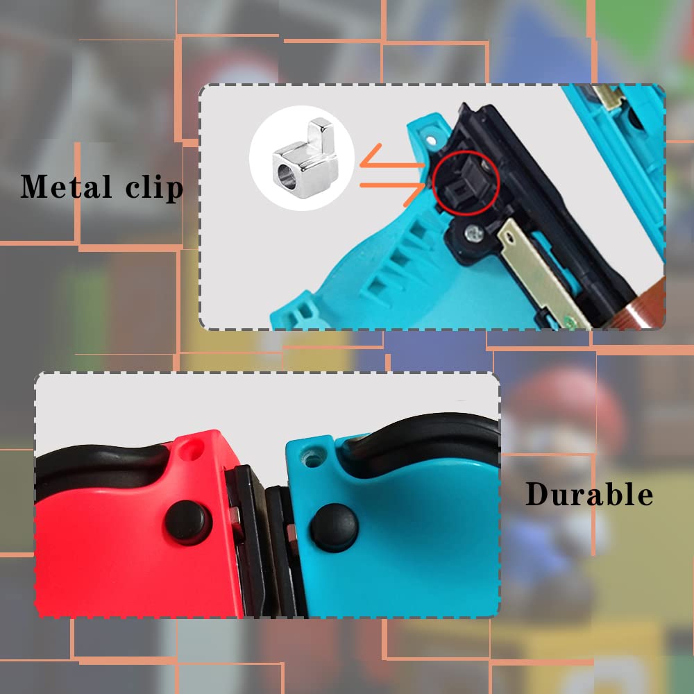Joycon Joystick Replacement,38 PCS Joycon Repair Kit,4 Pack Joystick Analog Sticks for Nintendo Switch Joy Con Controller NS Repair Tool with Thumbstick Grips & Screws (K3)