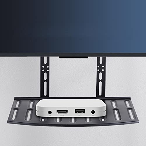 MagiDeal TV Wall Mount Shelf Bracket Adjustable Monitor Top Shelf for Stereo AV Components Shelf