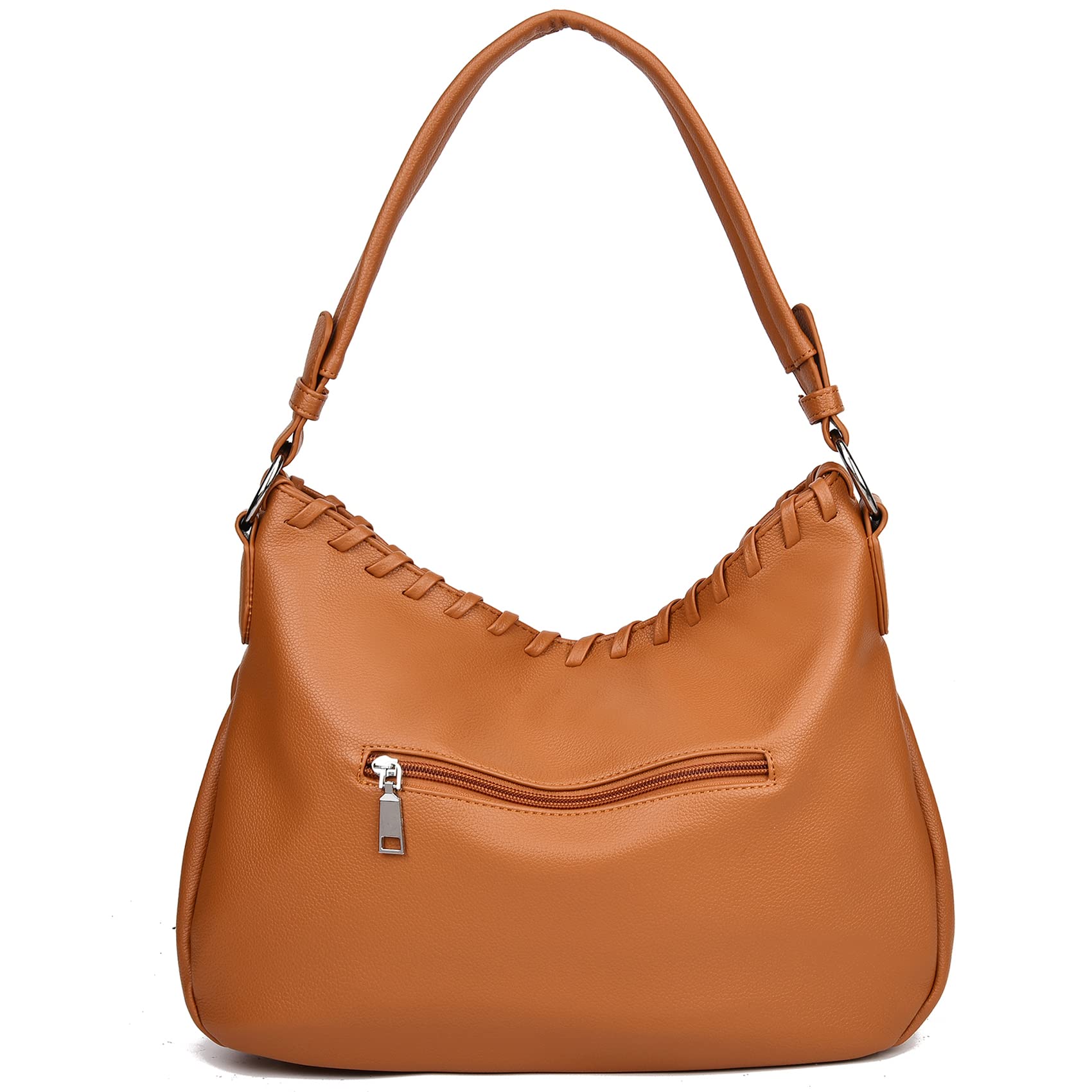Hobo Bags for Women Soft Leather Tote Bag Simple Handbags and Purses Medium Size Shoulder Bag