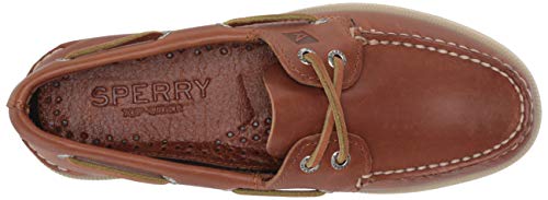 Sperry Men's Authentic Original 2-Eye Boat Shoe, TAN, 10 M US